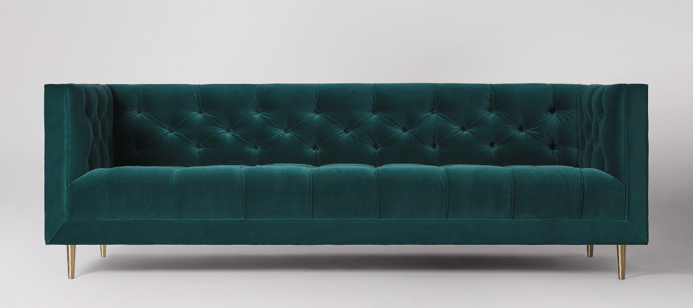 5 things you need to know before buying a velvet sofa - Modern Luxe
